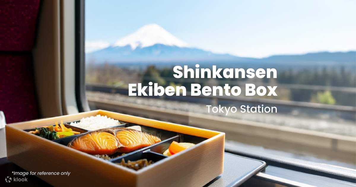 [Stasiun Tokyo] Kotak Bento Shinkansen Ekiben - Klook Indonesia